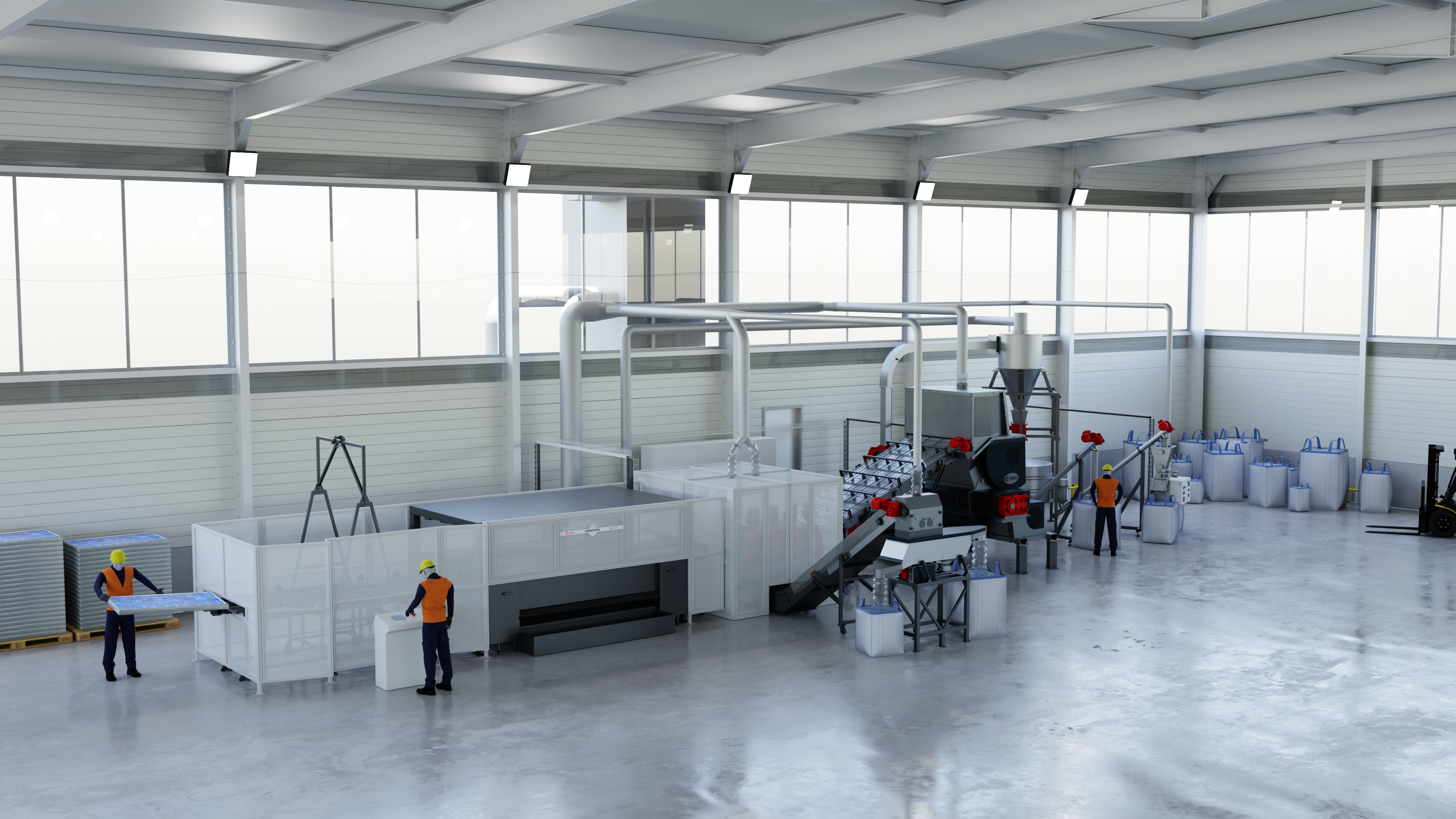 Le soluzioni CAMEC per lo smaltimento di pannelli fotovoltaici